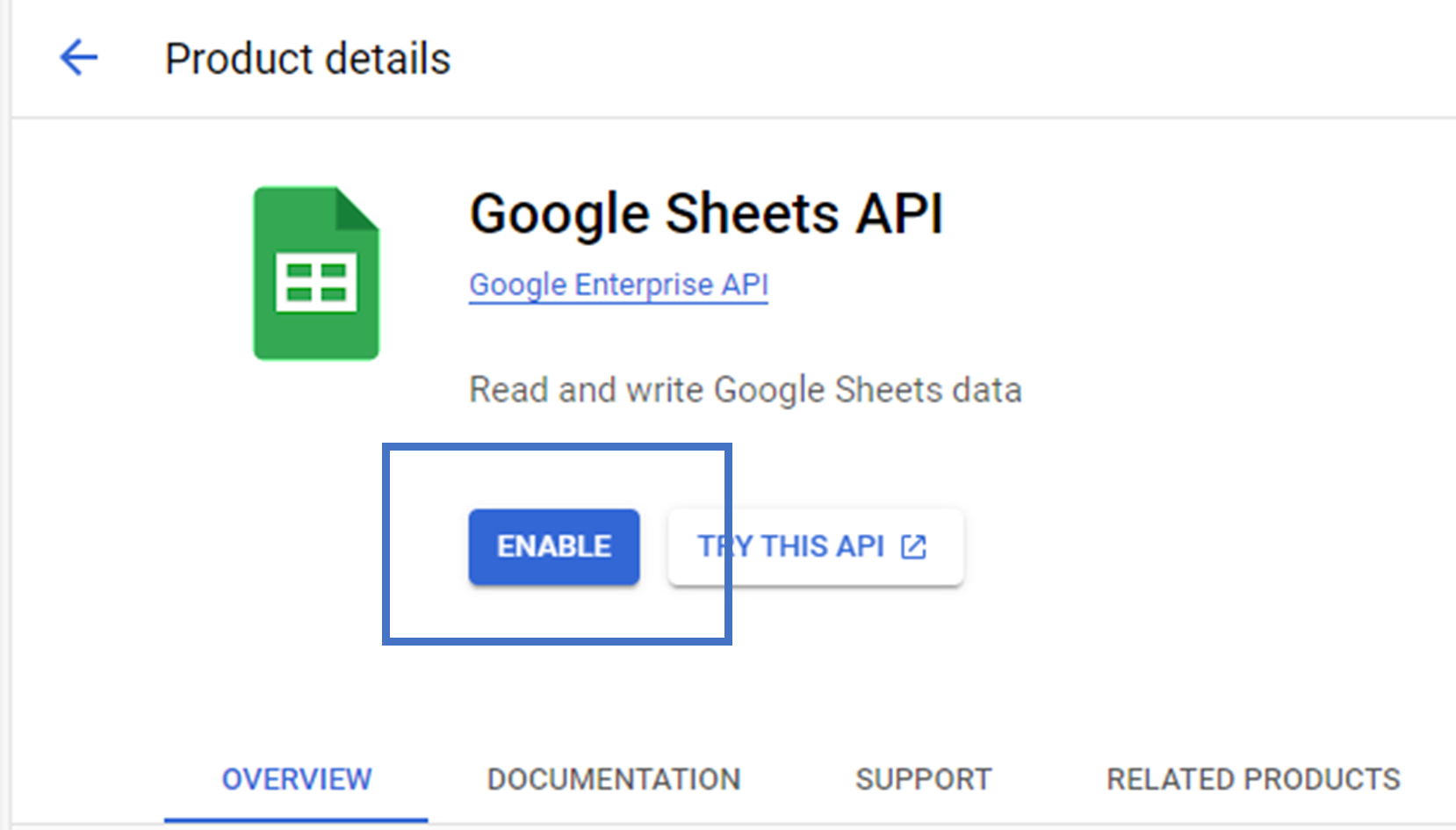Setting up the Google Sheets Connection on your Gateway
