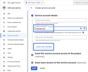 Setting up the Google Sheets Connection on your Gateway