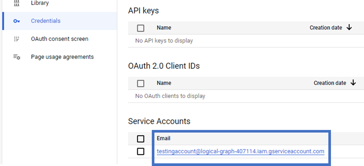 Setting up the Google Sheets Connection on your Gateway