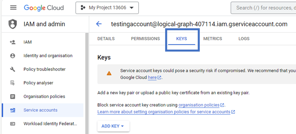 Setting up the Google Sheets Connection on your Gateway