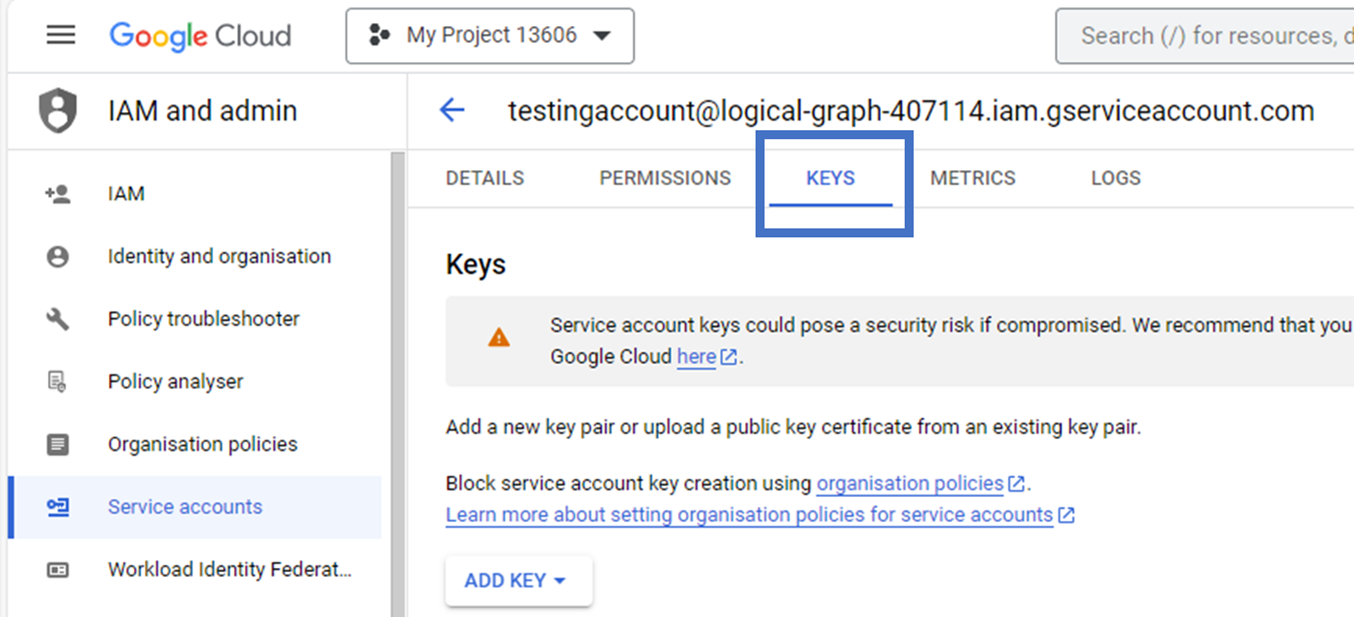 Setting up the Google Sheets Connection on your Gateway