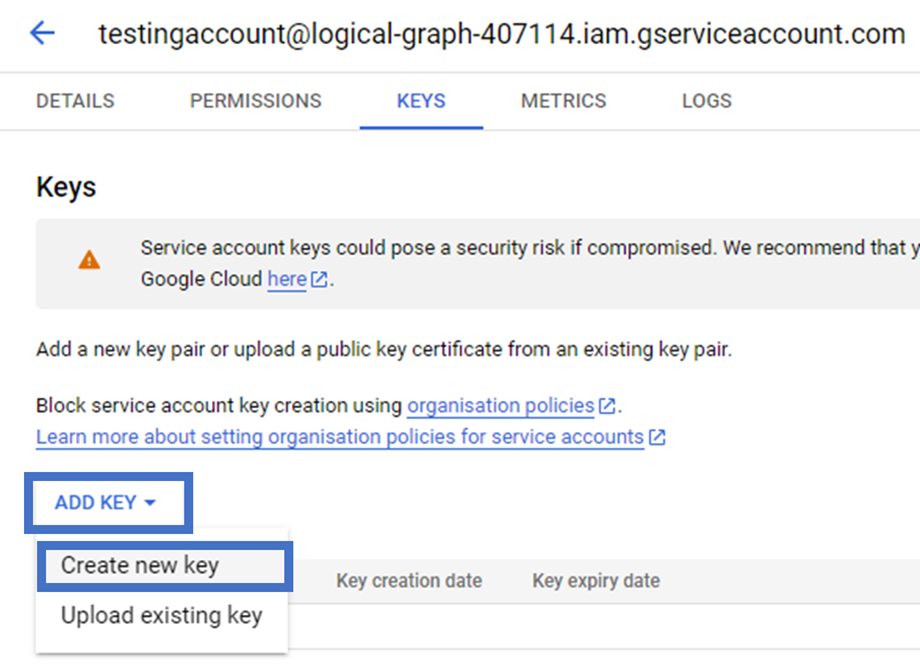Setting up the Google Sheets Connection on your Gateway