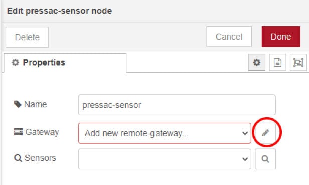 Setting up Node-RED on your Gateway